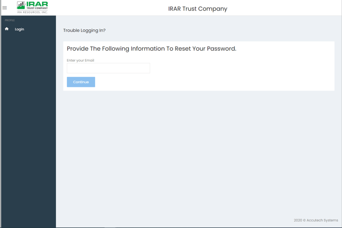 IRAR Trust Company | Client Updates & Support